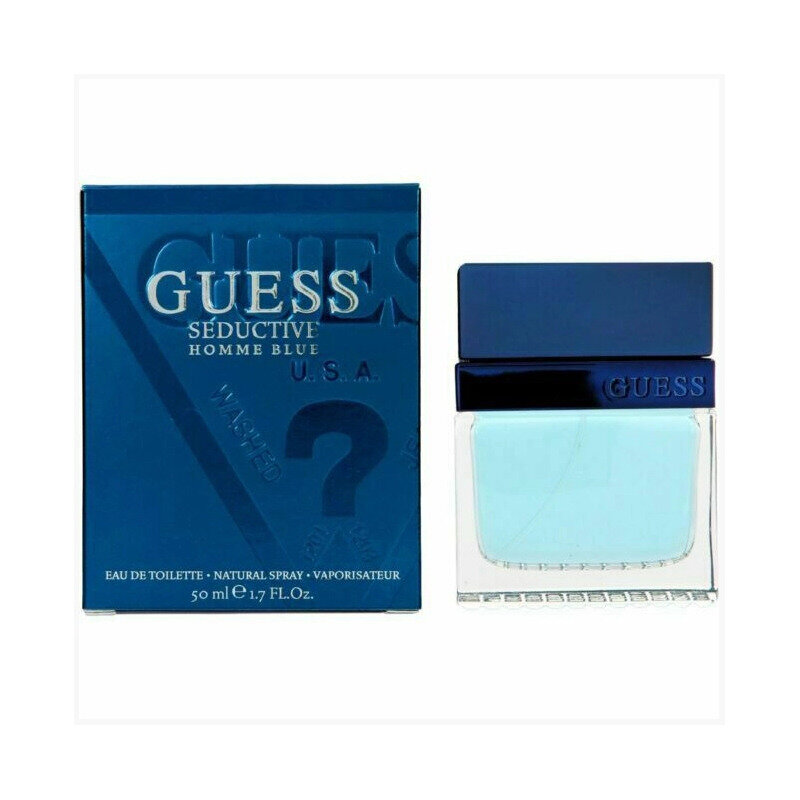 Туалетная вода для мужчин Guess Seductive Homme Blue 50 мл / Духи Гесс Седактив Хом Блю