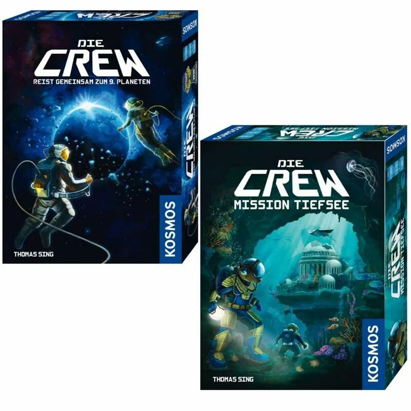 Настольные игры, DIE CREW Подводные, настольные вечеринки, игровые карты, подарки друзьям