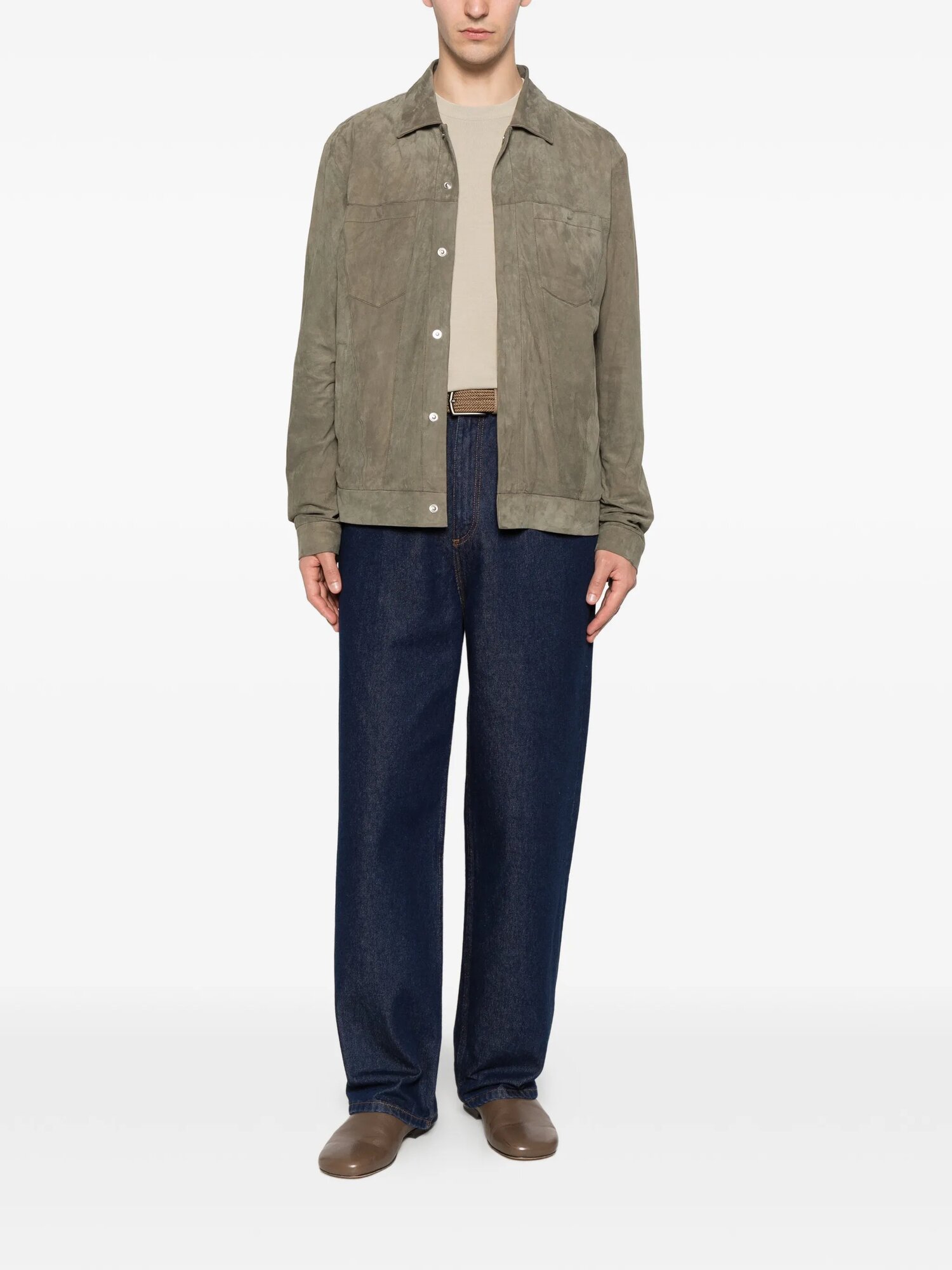 Свитер Canali Crew-neck sweater, размер 52, , разноцветный — фото 1