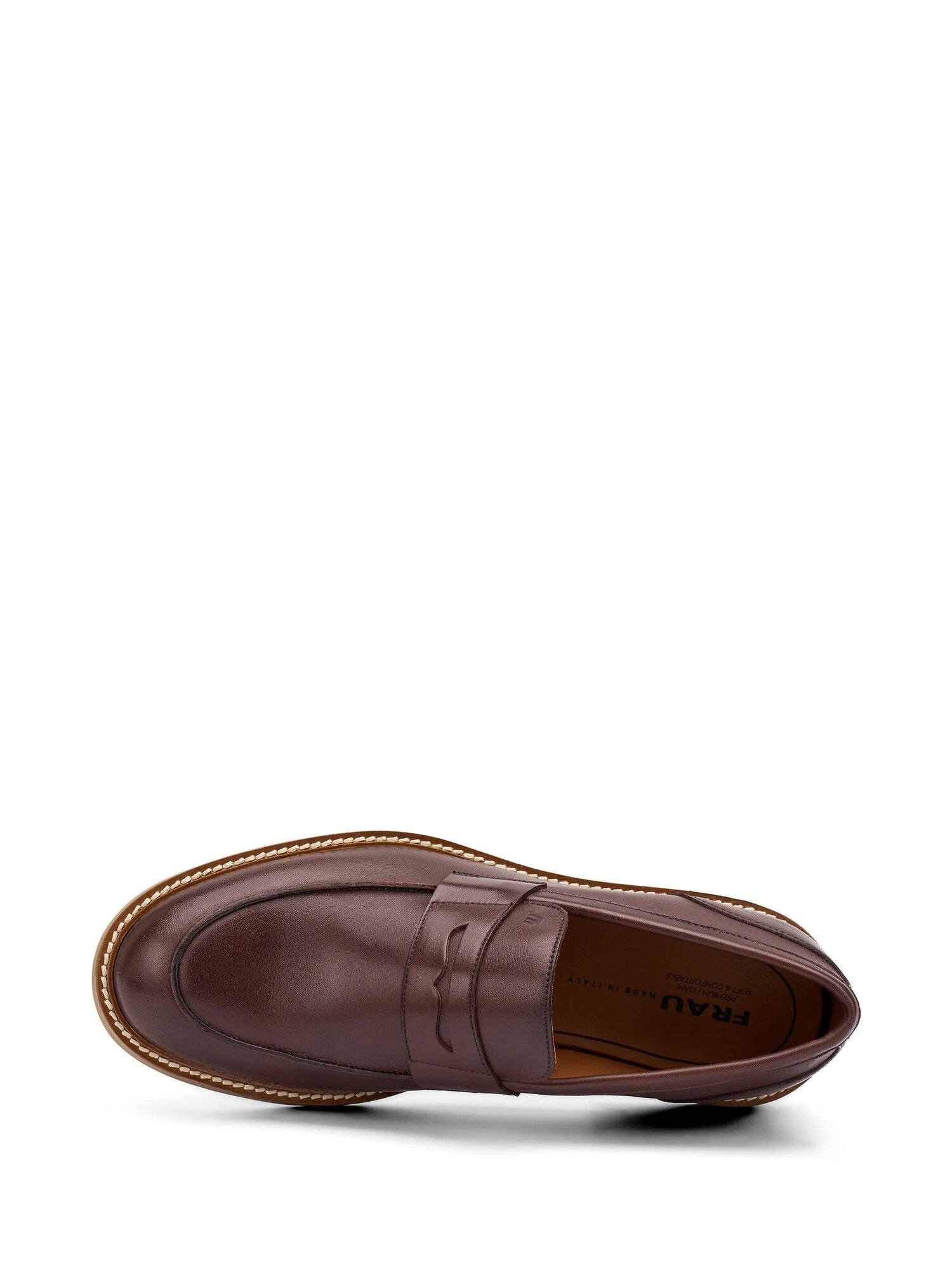 Лоферы Frau Leather penny loafers, размер 46, brown — фото 1