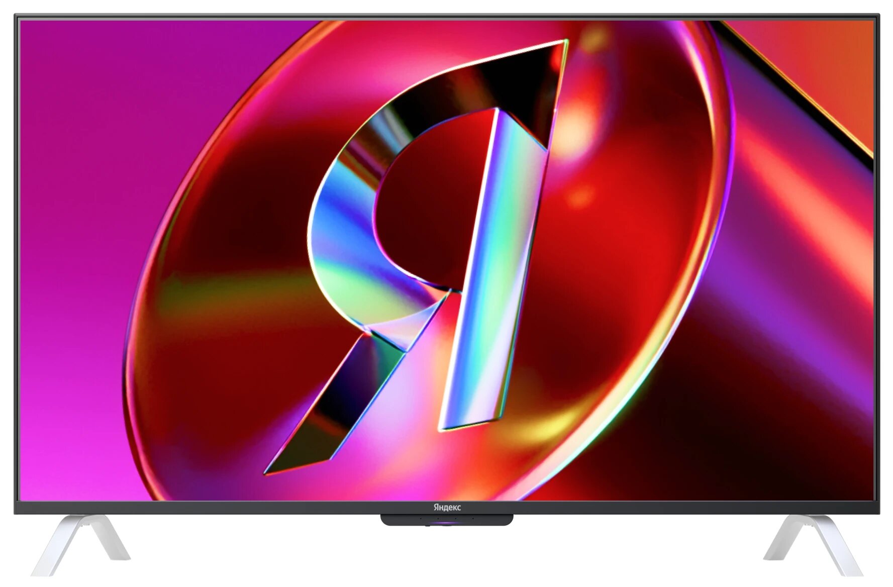Яндекс Телевизор ТВ Станция QLED второе поколение с Алисой, 50" 4K UHD, QLED, черный