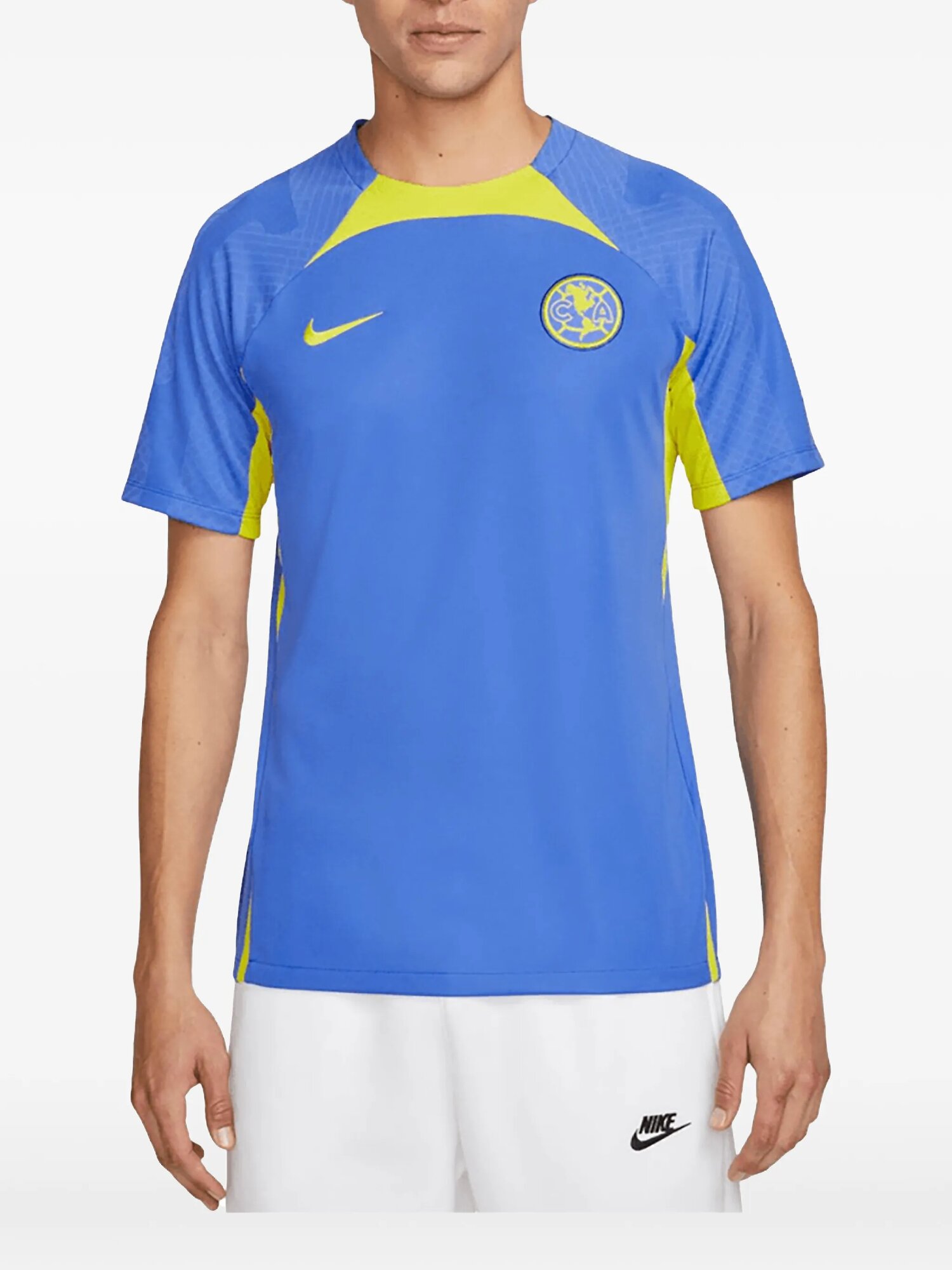 Футболка NIKE, размер M, cиний