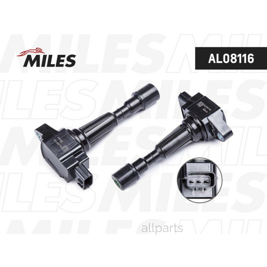 MILES AL08116 Катушка зажигания MAZDA 2/3