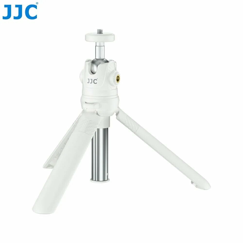 JJC Мини штатив трипод для телефона, для экшн камеры, камеры, 3-секционный, черный, TP-T1 WHITE