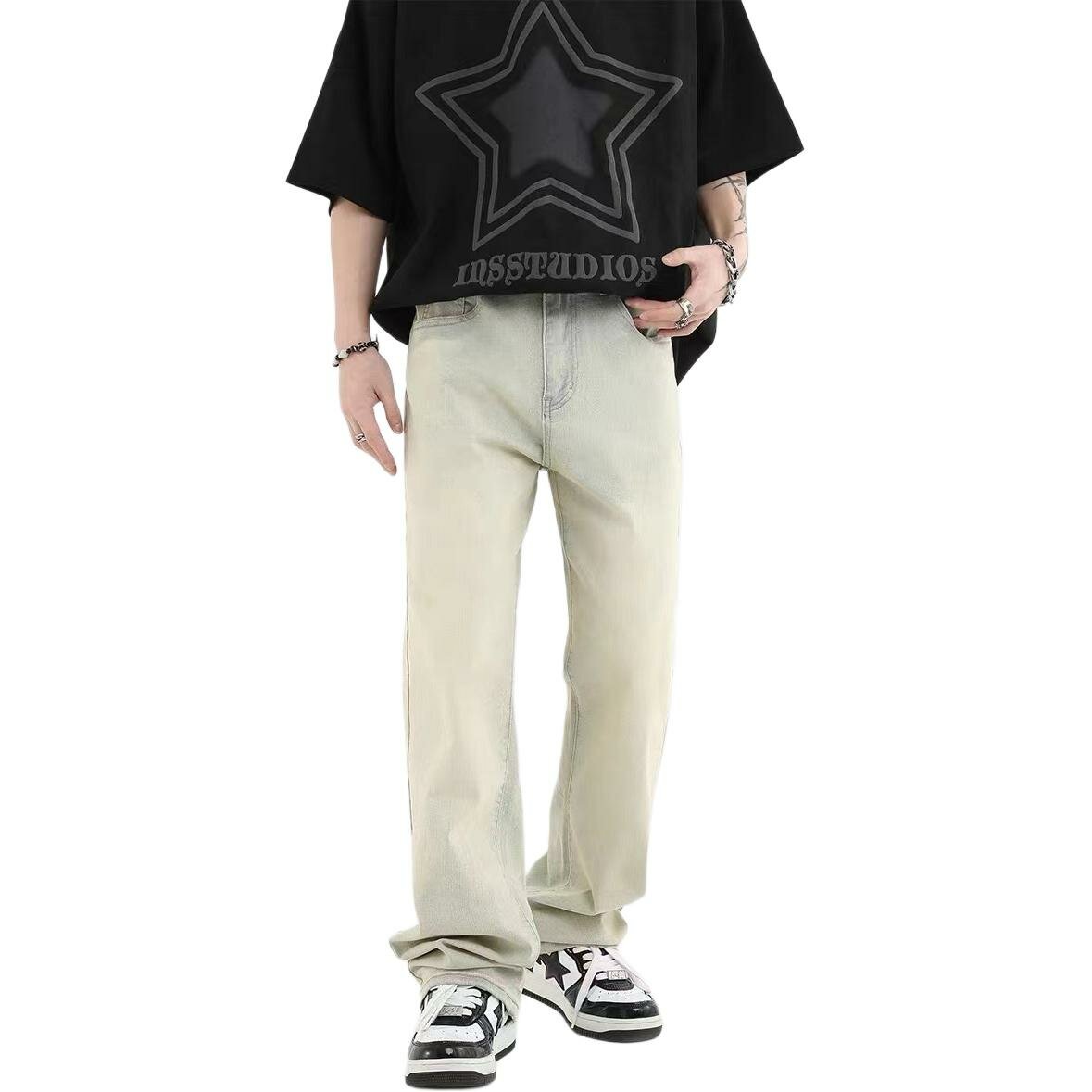 Джинсы классические Moderate Straight Fit 
