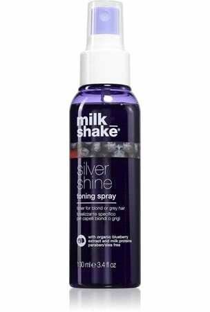 Спрей для ухода за волосами Milk Shake Silver Shine Toning Spray, 100 мл, серебристый