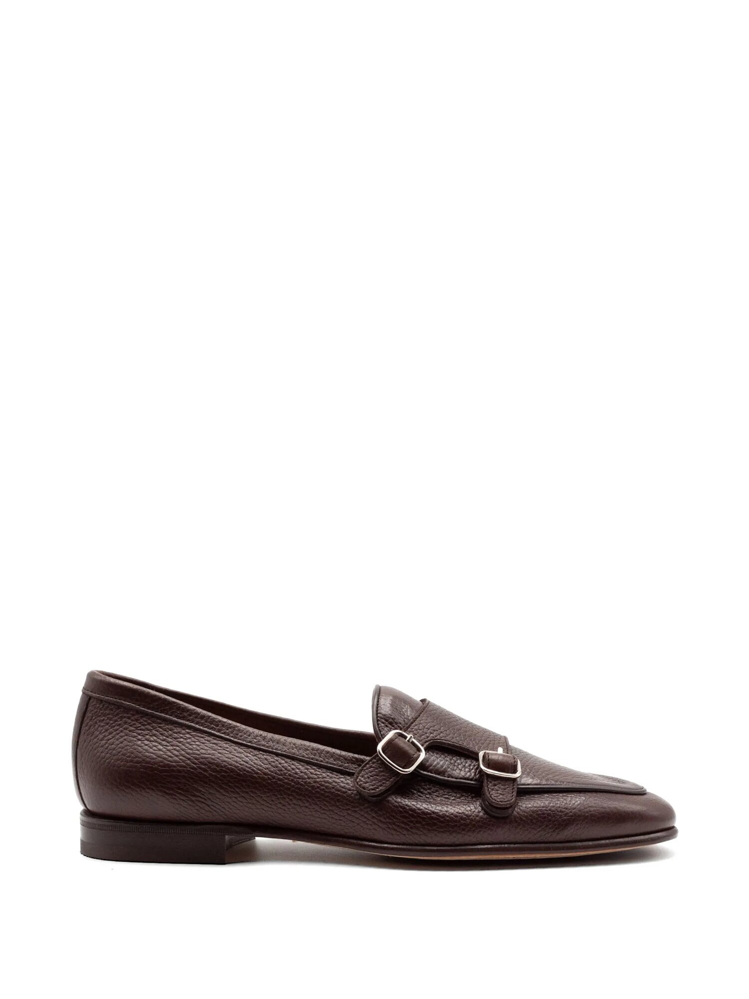 Туфли  Round-toe double-buckle monk shoes