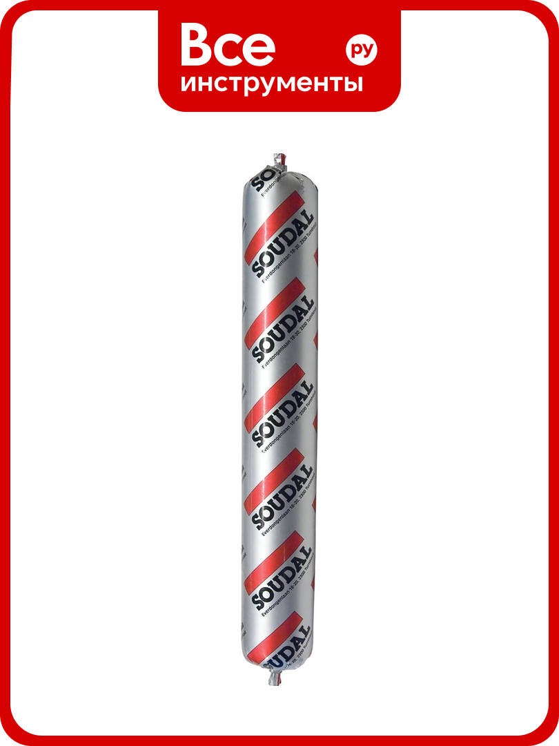 Герметик Soudal Соудафлекс 40 ФС антрацит, 600 мл, RAL 7016 125533, Устойчив