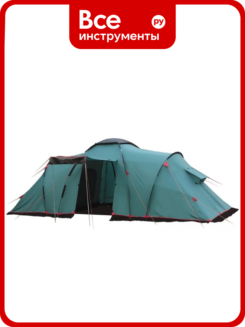 Палатка Tramp Brest 6 V2 зеленый TRT-83