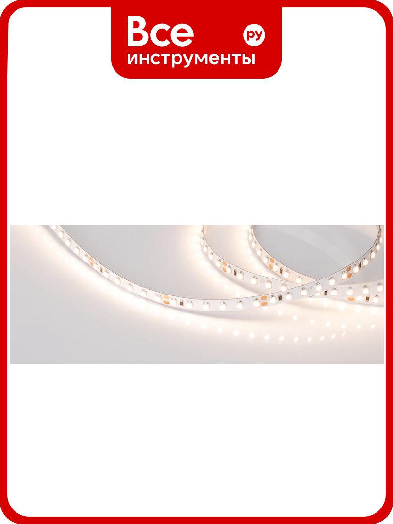 Светодиодная лента Arlight RT-A120-8mm 24V Warm3000 5 м 024108(2), Светодиодная лента rt-a120, открытая