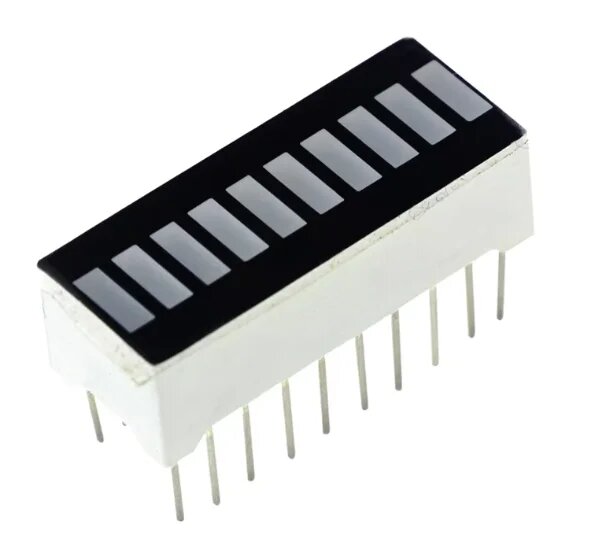 HESAI LED Bar Graph Display 10 Segment Red — фото 1
