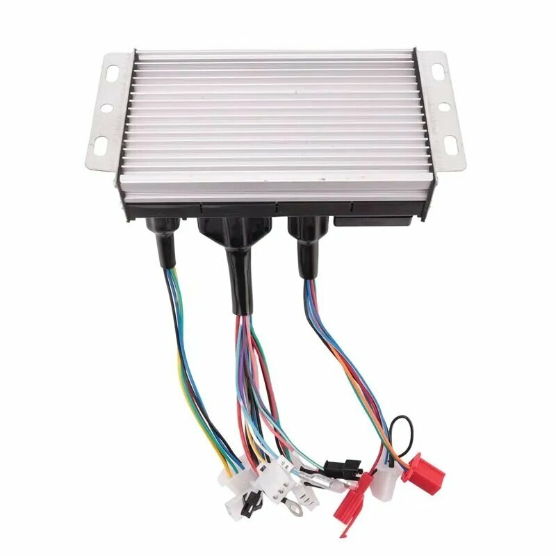 (I U H K) 48V/60V/72V 50A Контроллер электрического велосипеда 1500W Синусоидальная волна Split Интеллектуальный контроллер скорости двигателя