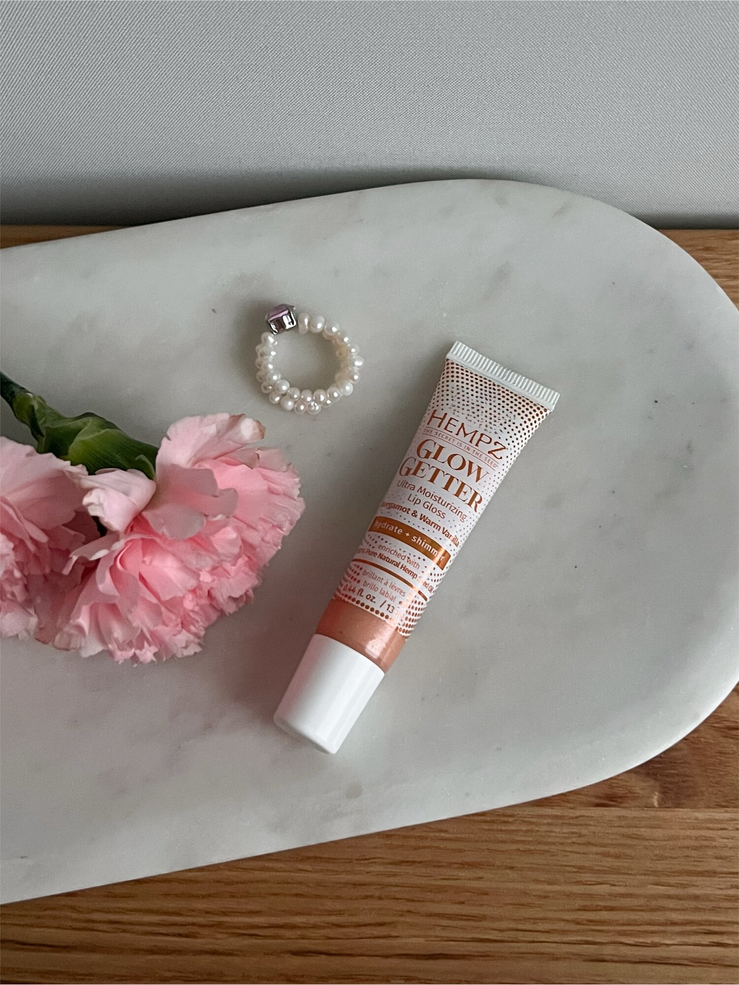 Бальзам для губ Hempz Glow Getter, увлажняющий, для всех типов кожи, 13 мл