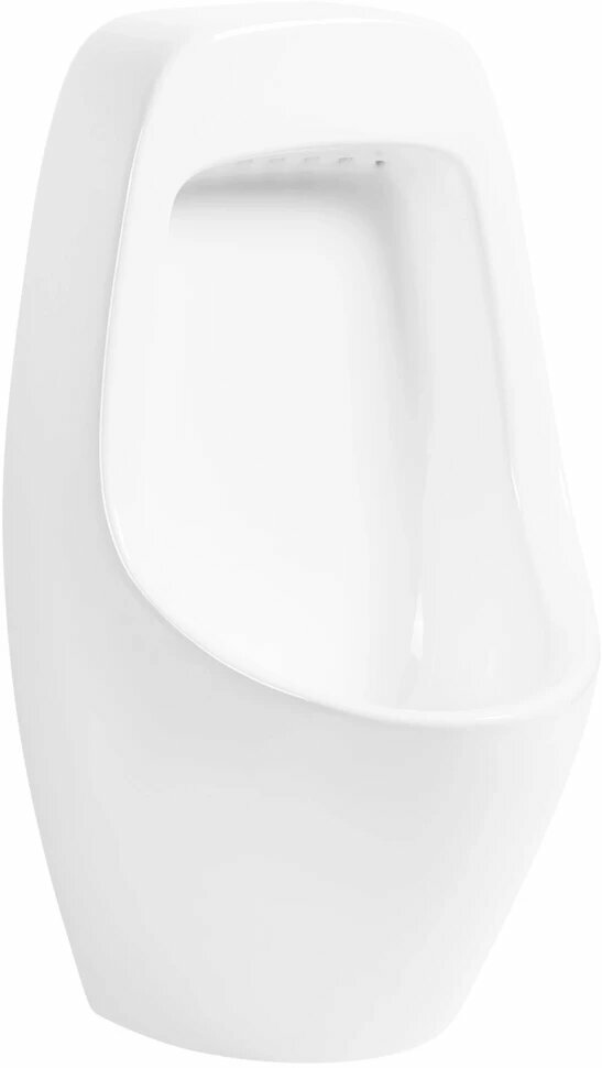 Писсуар SantiLine SL-6011 подвесной, скрытый подвод воды, белый