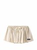 Юбка Technical pongé miniskirt