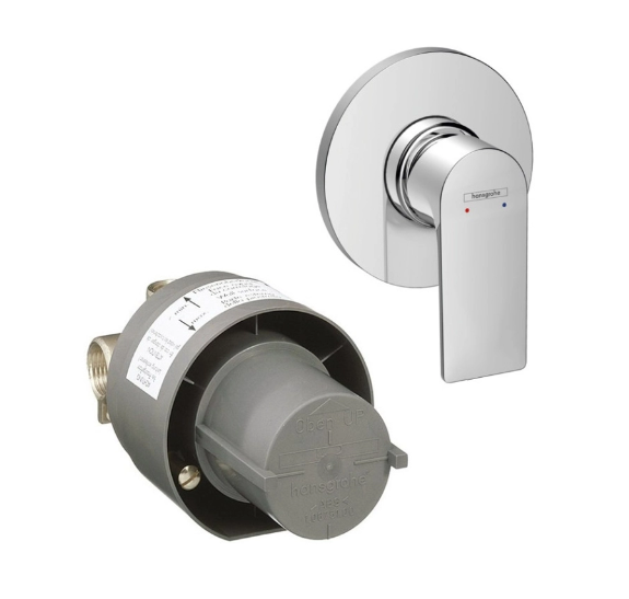 Смеситель для душа Hansgrohe Rebris E 72659000S (72659000+13620180) хром