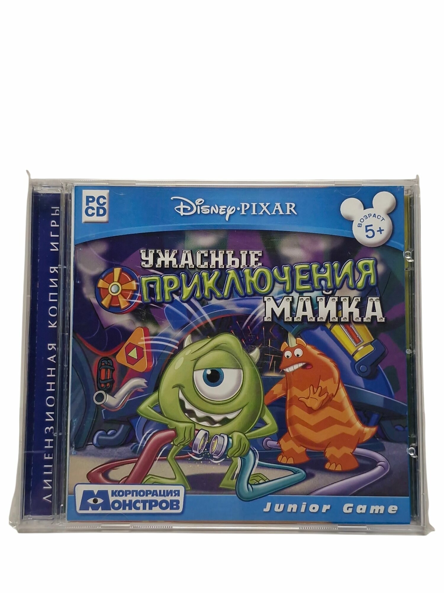 Игра для компьютера: Disney Ужасные Приключения Майка pc диск лицензия
