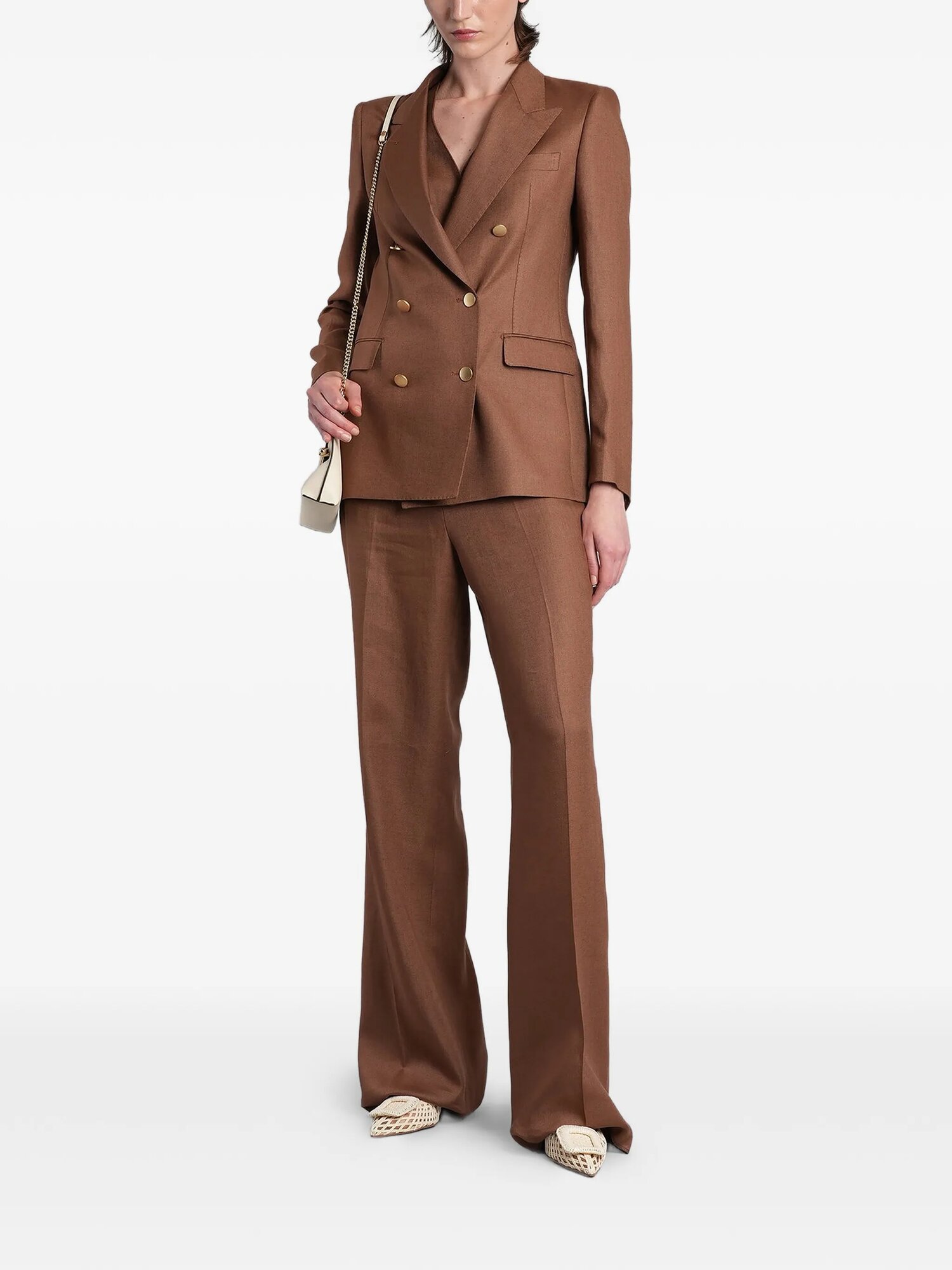 Куртка T-parigi10bad double-breasted peaked-lapel suit