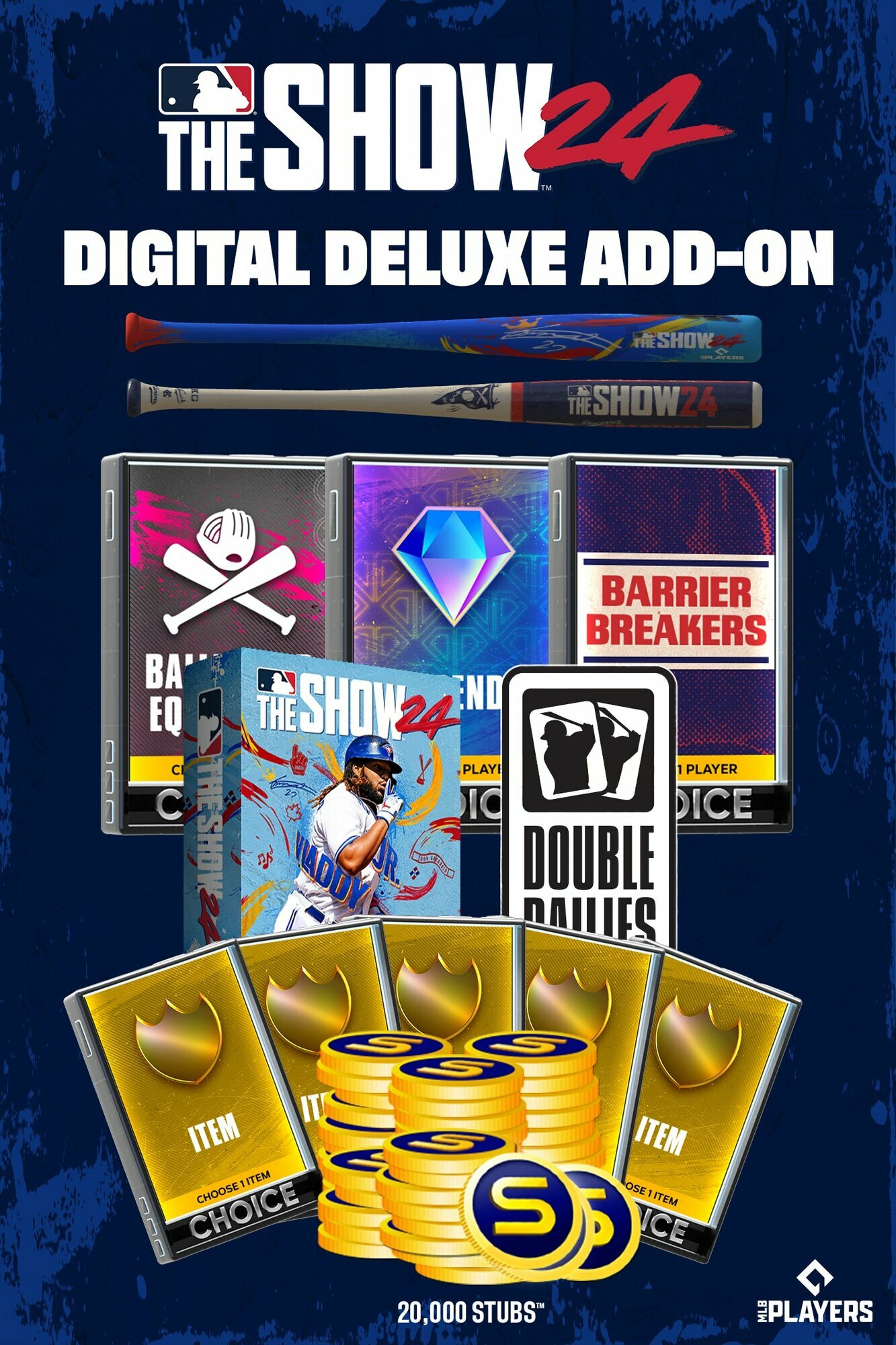 MLB® The Show™ 24 - Digital Deluxe Add-On Bundle — Digital Deluxe Add On Bundle — дополнение (DLC) для Xbox / Microsoft Store · Xbox One, Xbox Series X|S · цифровой ключ · нужна базовая игра