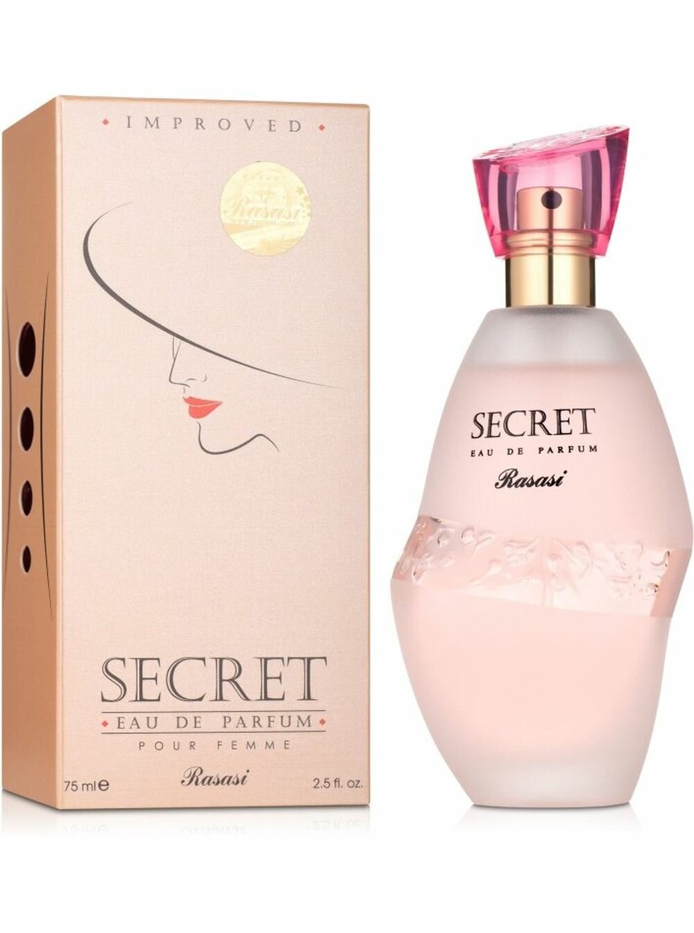 Парфюмерная вода Rasasi "Secret", женская, фруктово-цветочные ноты, 75 мл
