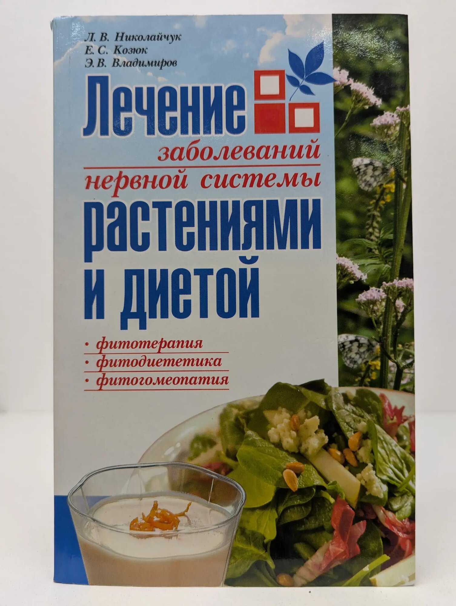 Лечение заболеваний нервной системы растениями и диетой Николайчук Лидия Владимировна, Козюк Елена Сергеевна, Владимиров Эдуард Владимирович 2008