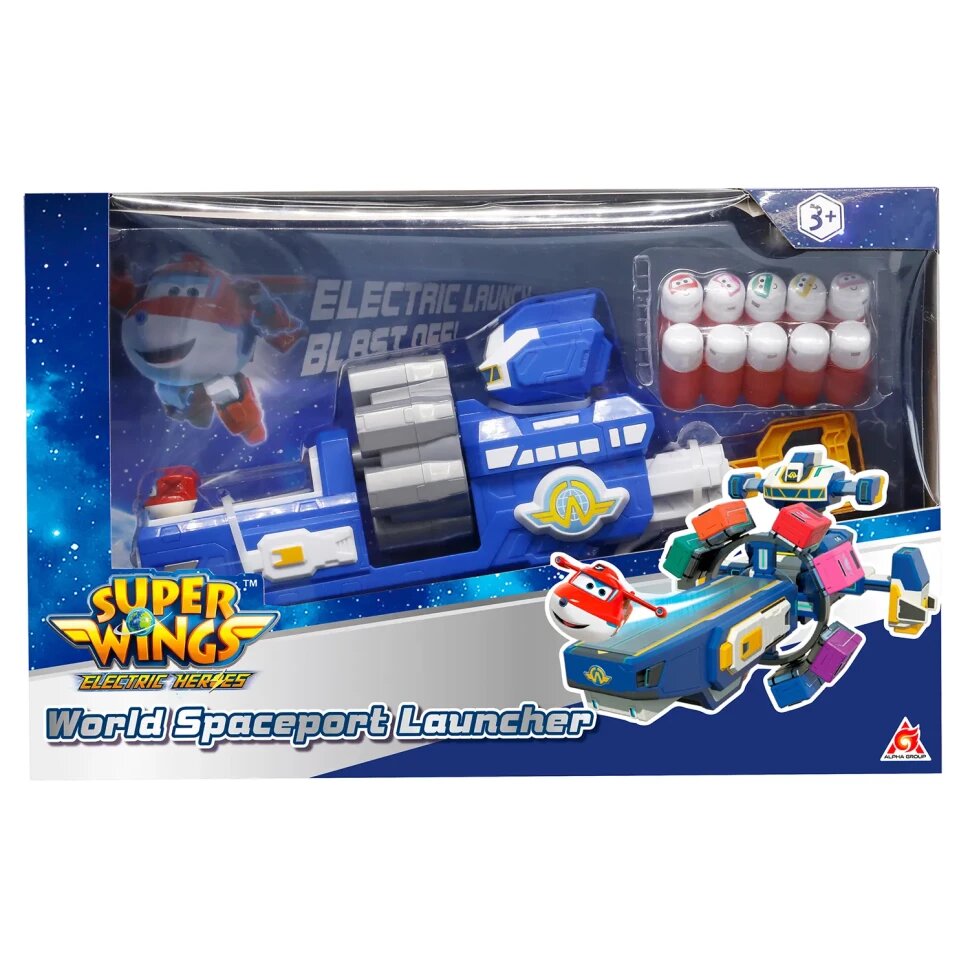 Бластер Super Wings YW780610 игровой набор с мягкими пулями