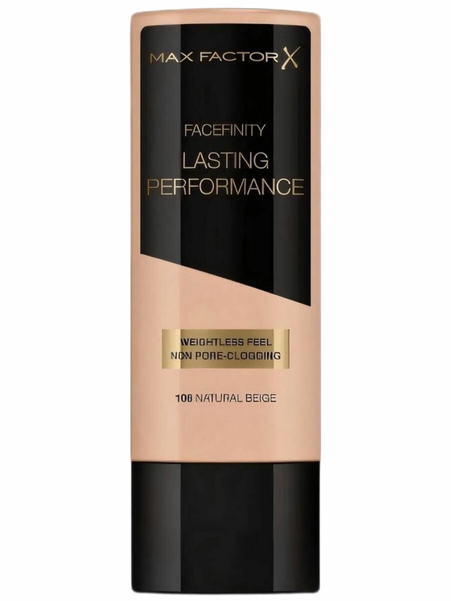 MAX FACTOR Тональная основа Lasting Performance, 106 Natural Beige, 35 мл