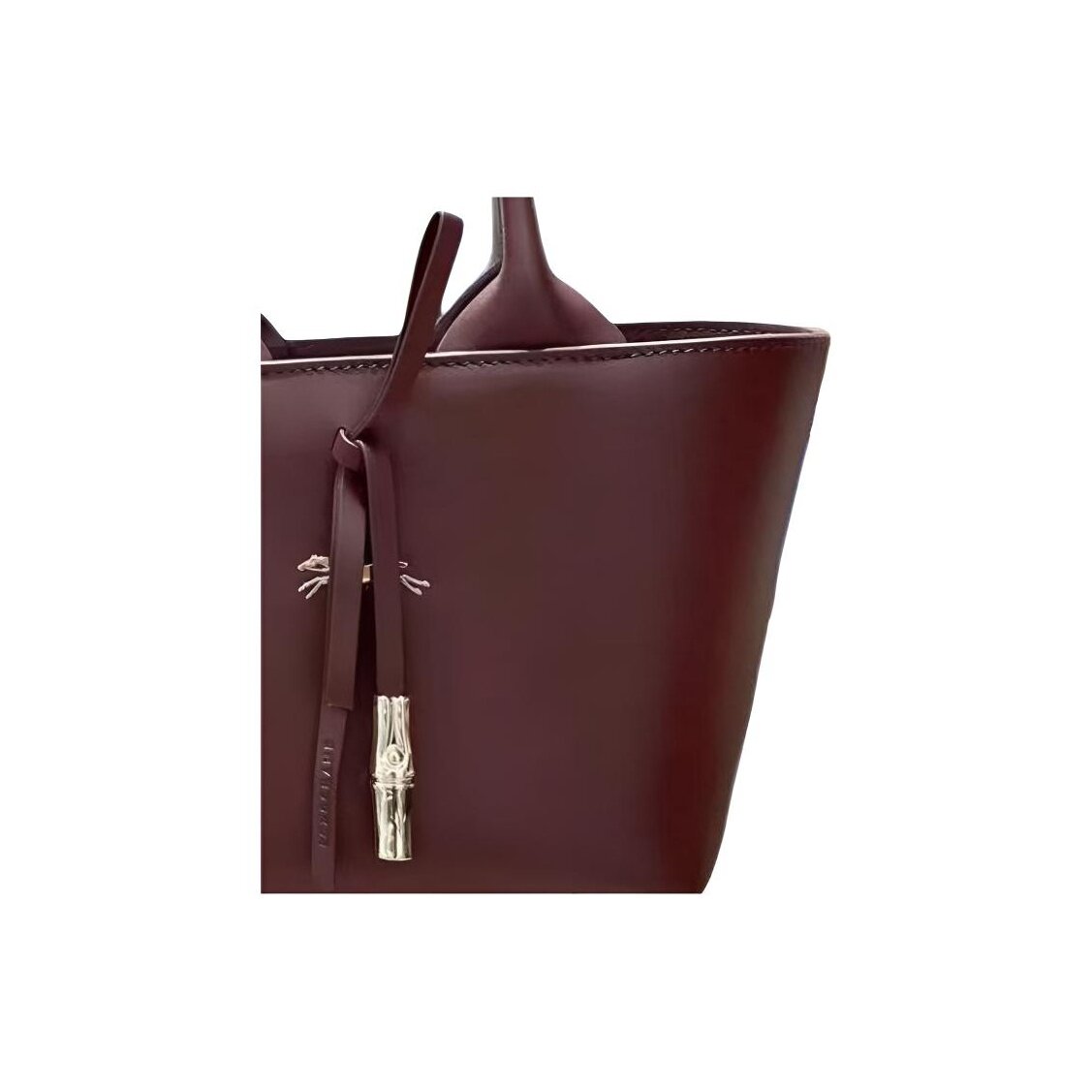 Сумка Longchamp Le Roseau, фактура матовая — фото 1