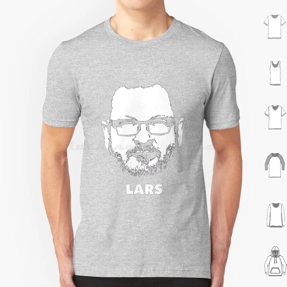 Футболка Lars Von Trier черная хлопковая