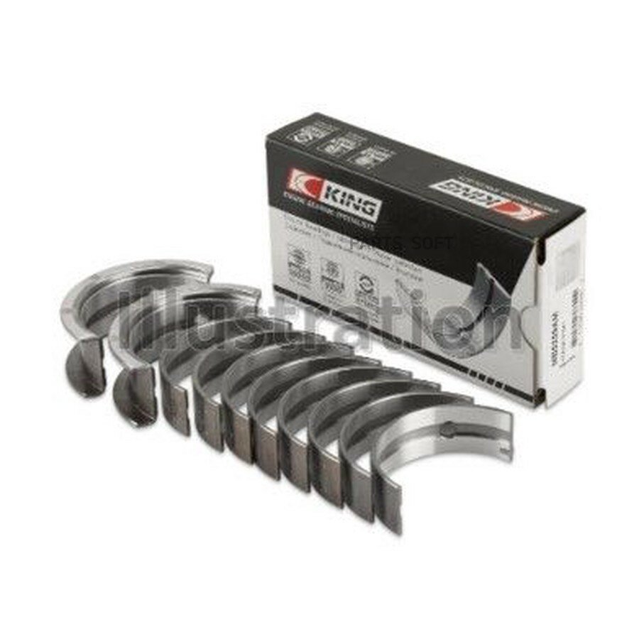 KING-BEARINGS MB5519AM0.75 Вкладыши HL