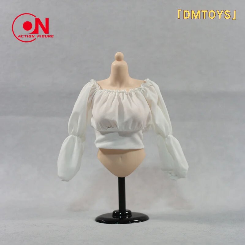 Верхняя одежда DMTOYS 1/6 Белый рукав с пузырьками