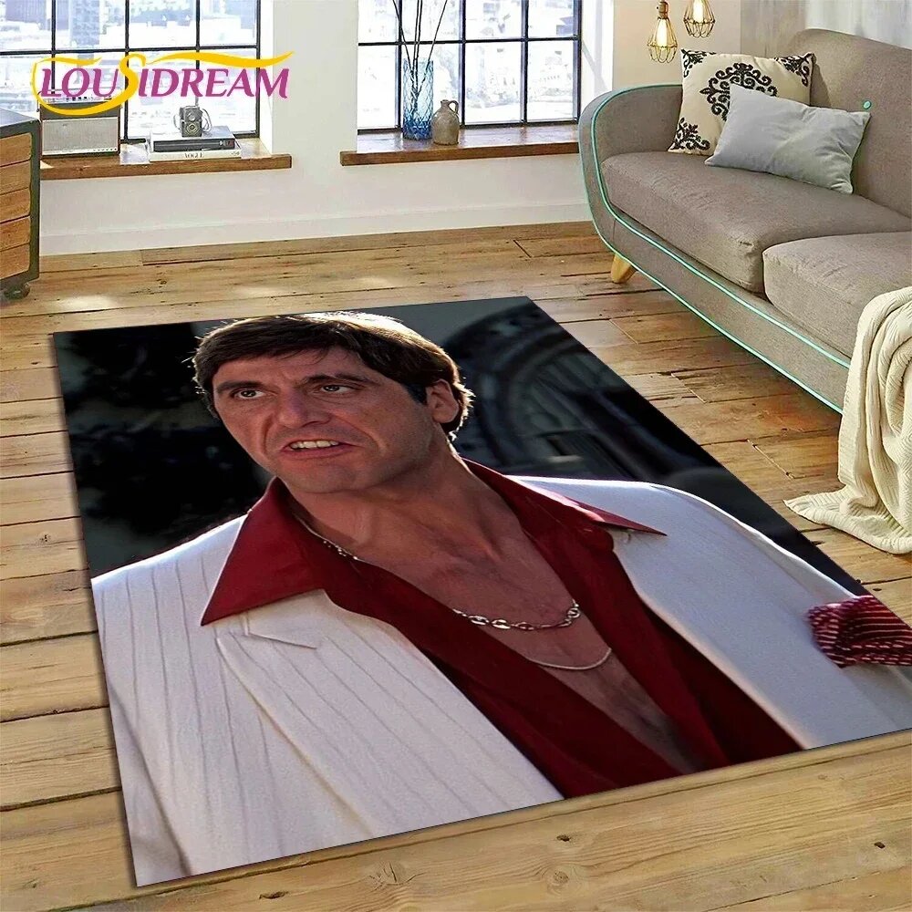 Коврик Scarface Tony 3D LOUSIDREAM 100x120cm( 39x47in ), 23