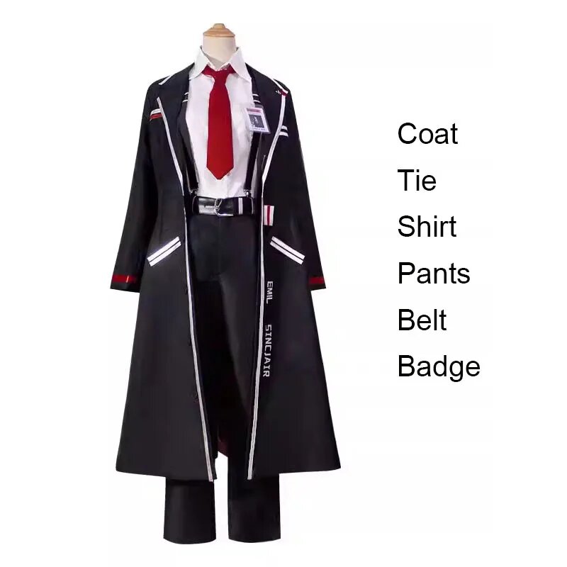 Костюм Эмиля Синклера Limbus Company, Sales Uniform, XXL