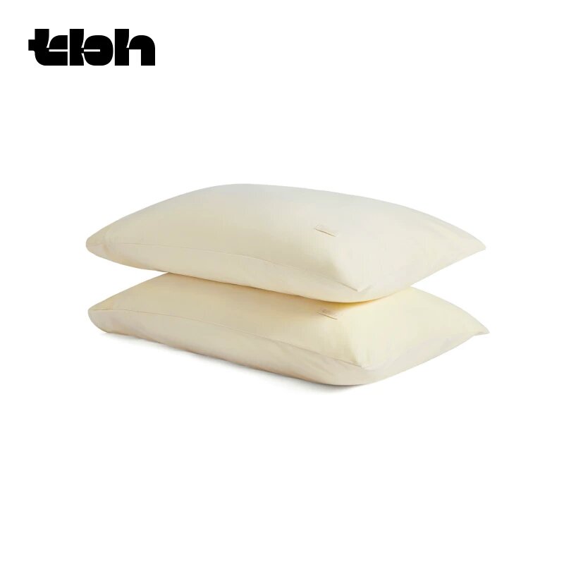 Набор наволочек tbh Beast Style Home из плотного трикотажа из чистого хлопка, однотонные, для односпальных и