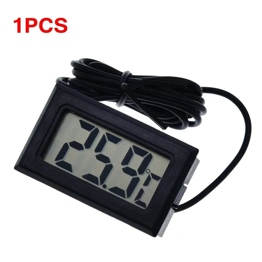 Цифровой термометр для холодильника, 1PCS Black