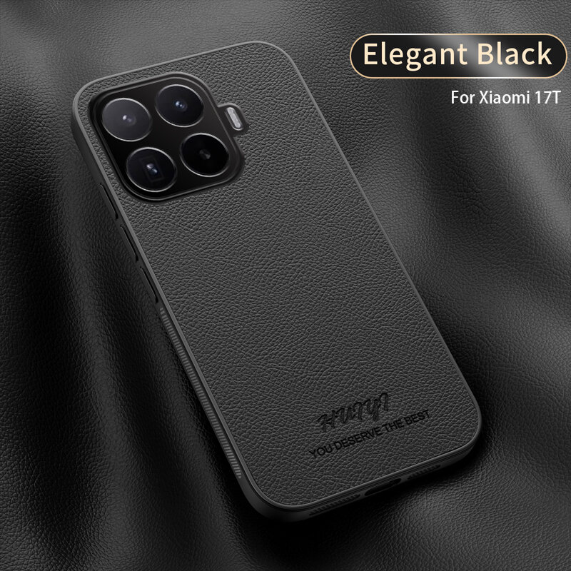 Чехол для Xiaomi 17T / Сяоми 17T / Ксиаоми 17T Высококачественная кожа антиударный Защитная оболочка