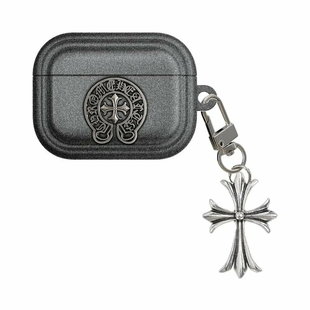 Chrome Hearts силиконовая чехол для наушников AirPods 4/ANC (2024)