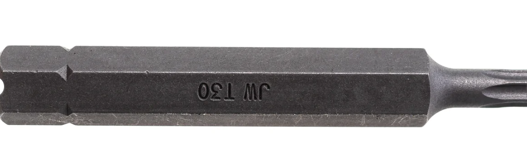 Бита torx т30 (шестигр. 10 мм, длина 75 мм) jonnesway (d175t30)