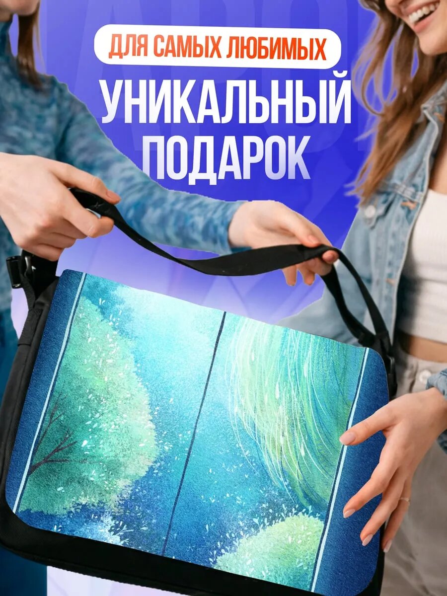 Сумка Девочка смотрит в окно — фото 1