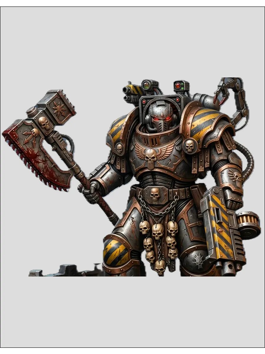 Фигурка "Железный осадный воитель" Warhammer 40000