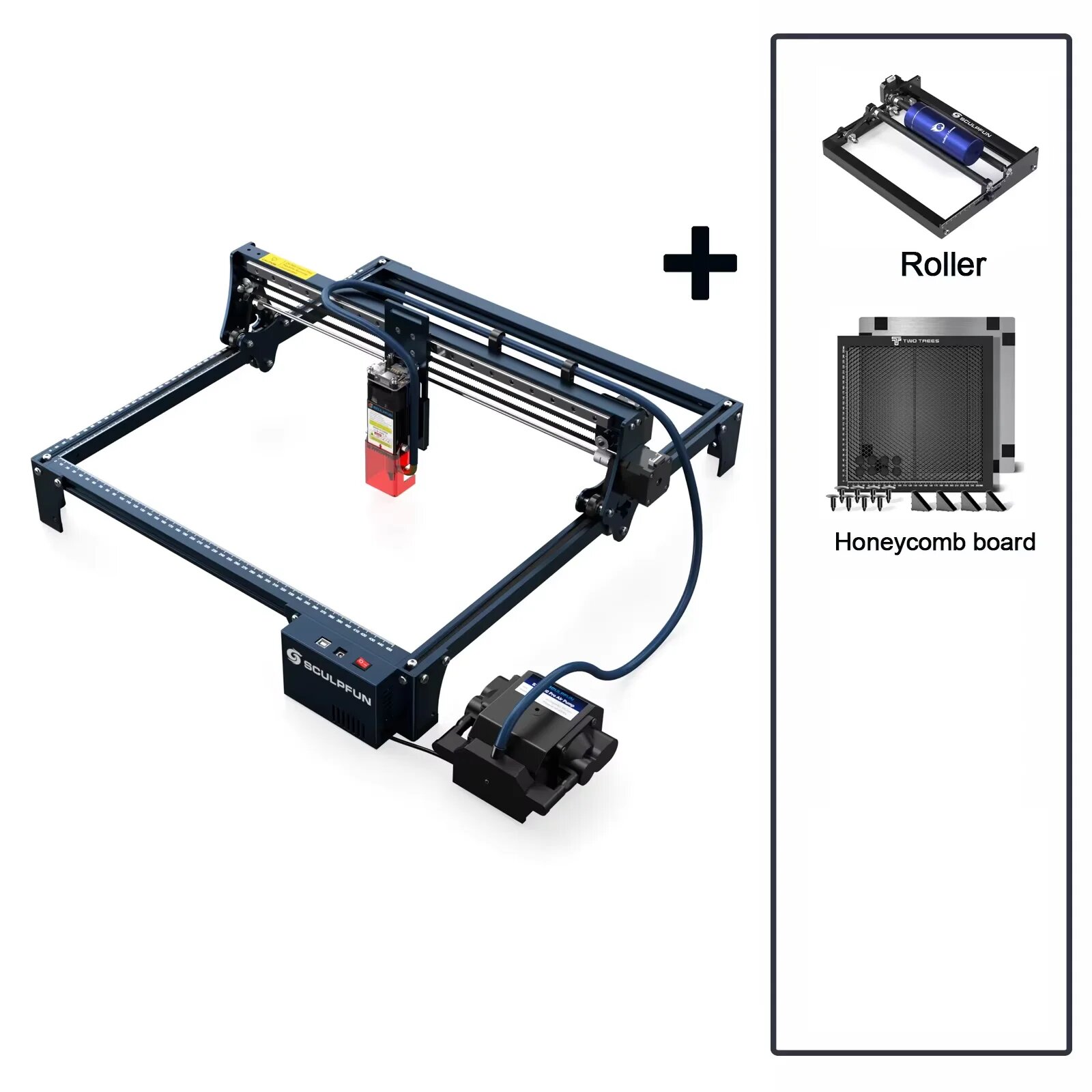 SCULPFUN S30 pro max S30 PRO S30 5w 10w 20W Лазерный гравировщик-крошилка с автоматической воздушной подачей DIY настольная лазерная гравировочная машина