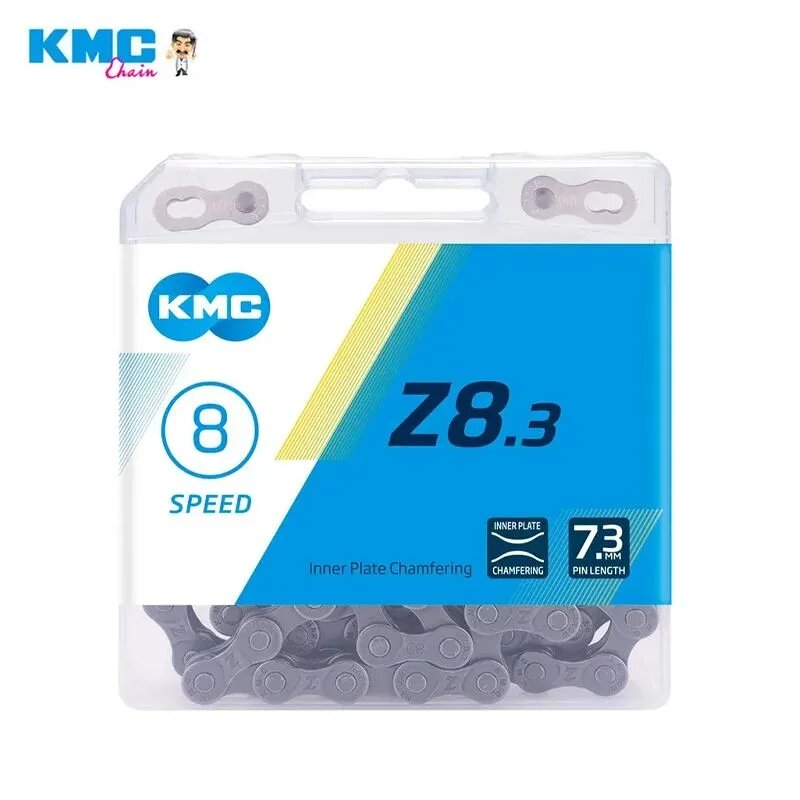 Цепь для велосипеда KMC Z8.3, 6/7/8 скоростей, велосипедная