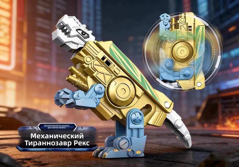 Новый трансформер-спиннер механический антистресс для детей и взрослых