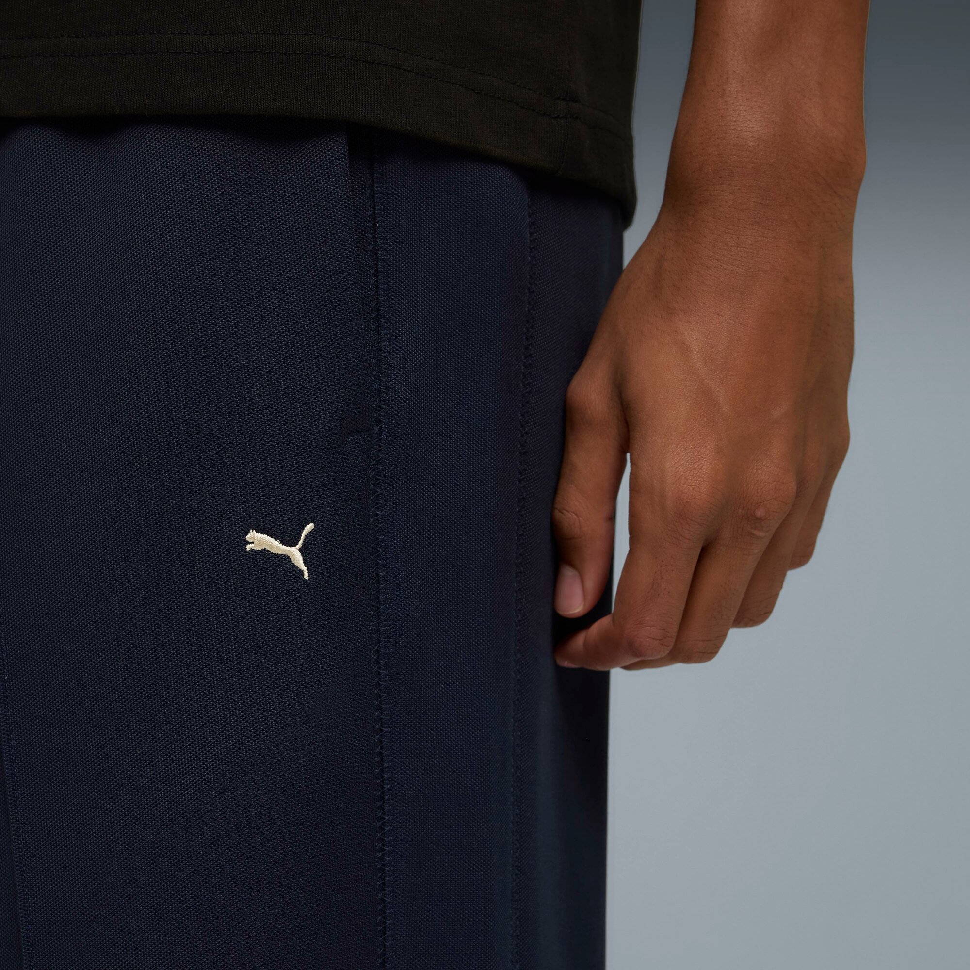 Брюки PUMA T7 Track Pants M, размер S, синий — фото 1