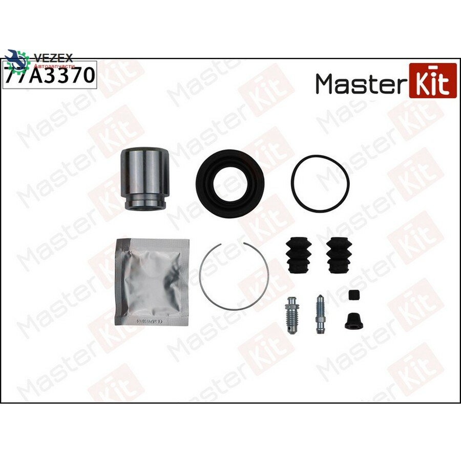 MASTERKIT 77A3370 Ремкомплект тормозного суппорта + поршень MITSUBISHI GALANT 01-93-08-96, SPACE GEAR 12-94- 77A3370