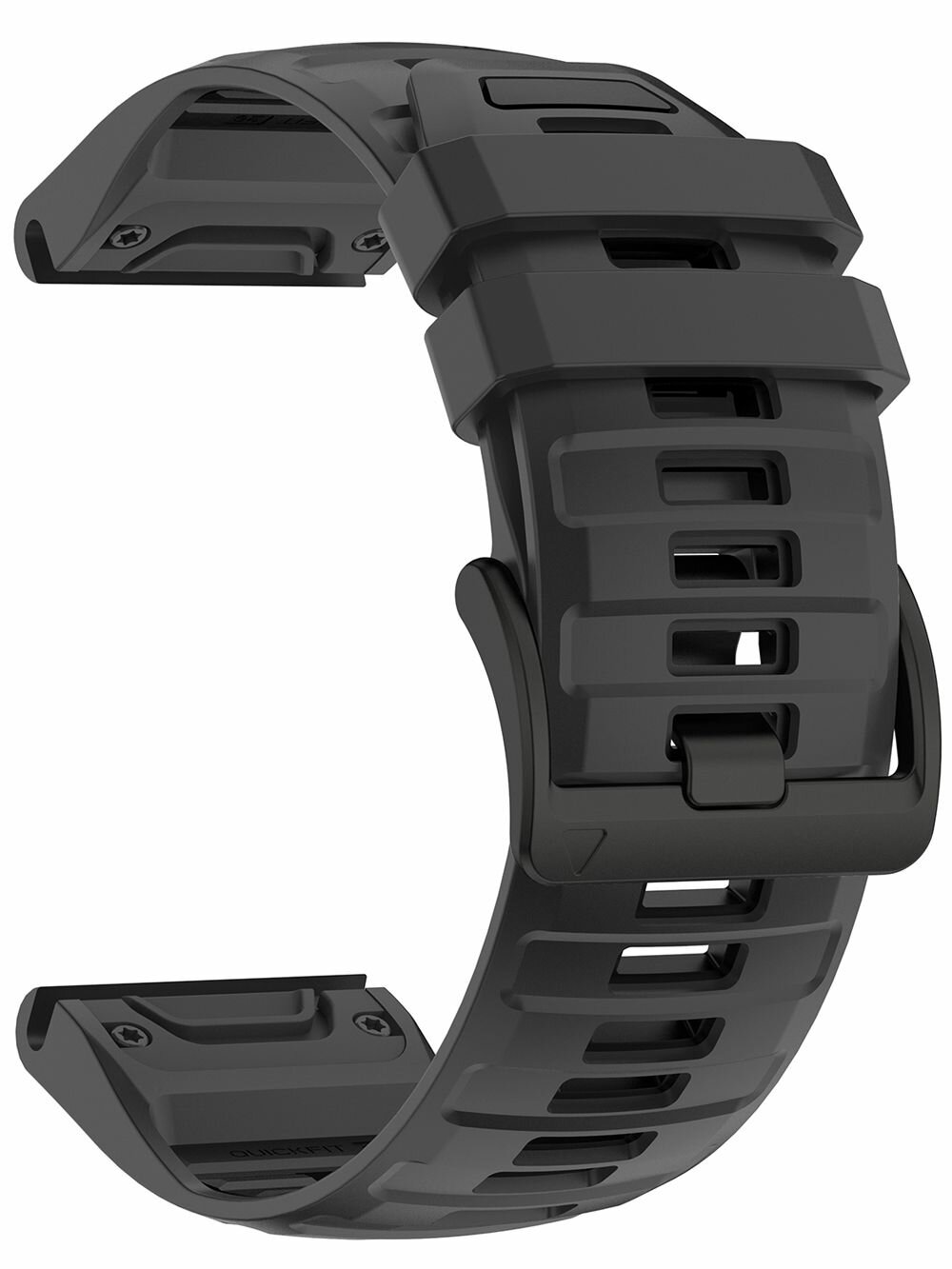 Quickfit Официальный спортивный силиконовый ремень для Garmin Fenix 8 Pro 47mm 51mm 7 7X / Epix Pro / 6 6X / Enduro 3 Мягкий браслет 22mm 26mm ремешок для часов силиконовый браслет 22 мм 26 мм