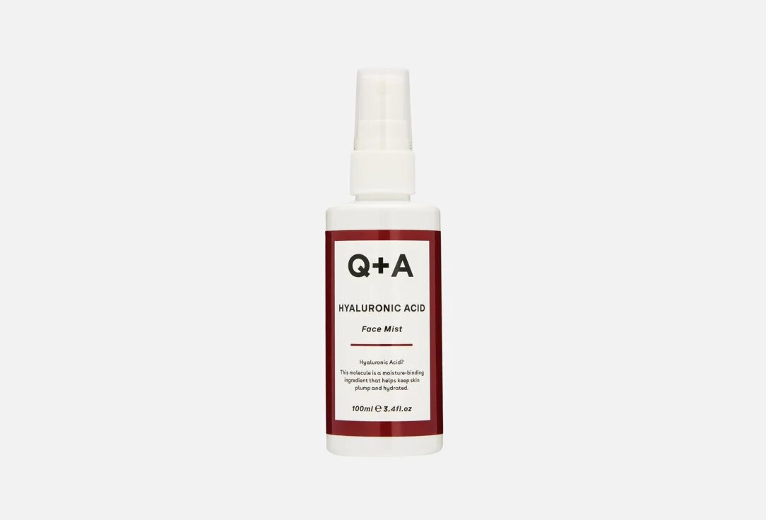 Q+A Hyaluronic Acid Увлажняющий спрей для лица 100мл