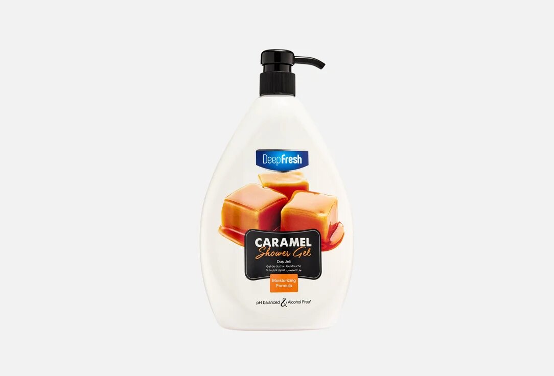DEEP FRESH caramel Гель для душа 1л