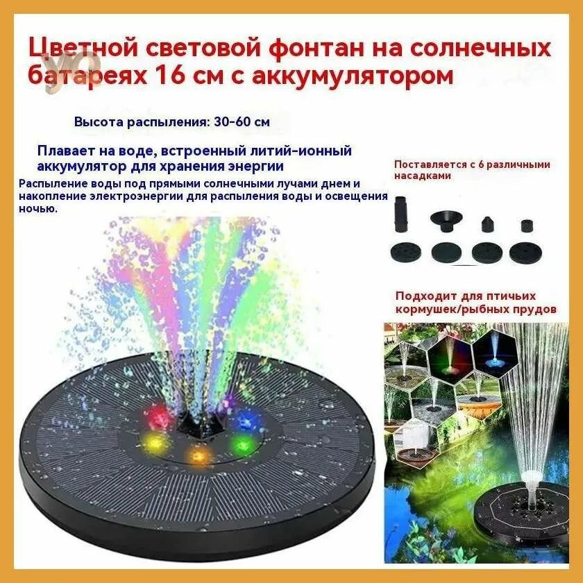 Фонтан садовый