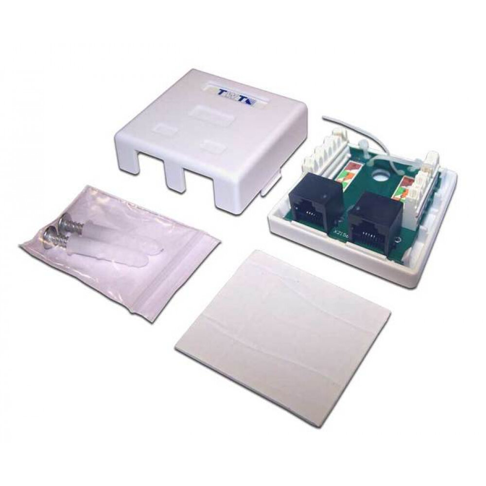 Настенная розетка TWT SM2-4512-WH